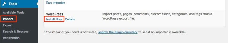 Convert Squarespace To Wordpress